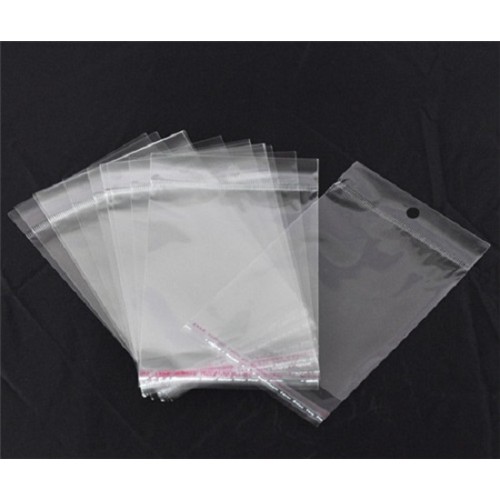 OPP Clear Bag with hang hole (Non-Food Grade)